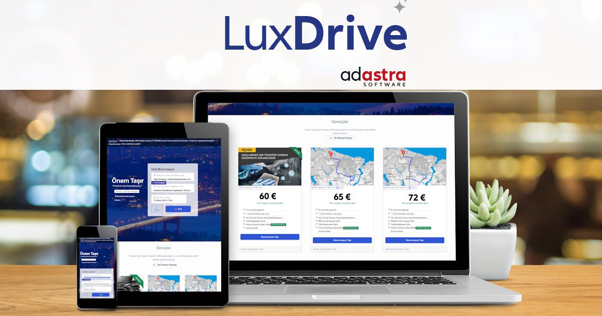 luxeDrive - VIP Transfer Firmaları Benzersiz Uygulama